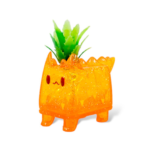 Dinocat Pineapple by Rato Kim - myplasticheart