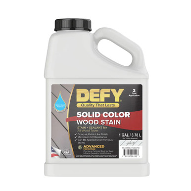 Defy Solid Color Stain for Durable Protection
