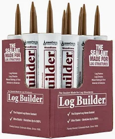 How Sashco Log Builder Caulking Protects Your Log Home
