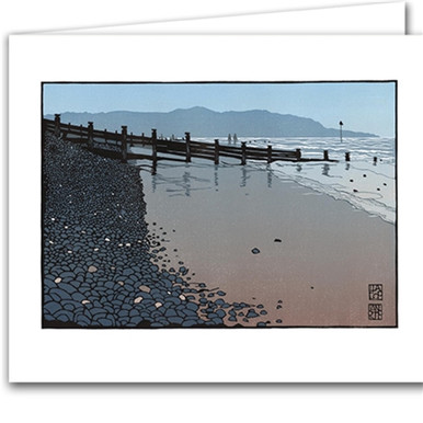 Groynes Card by Ian Phillips - Willow Shaftesbury