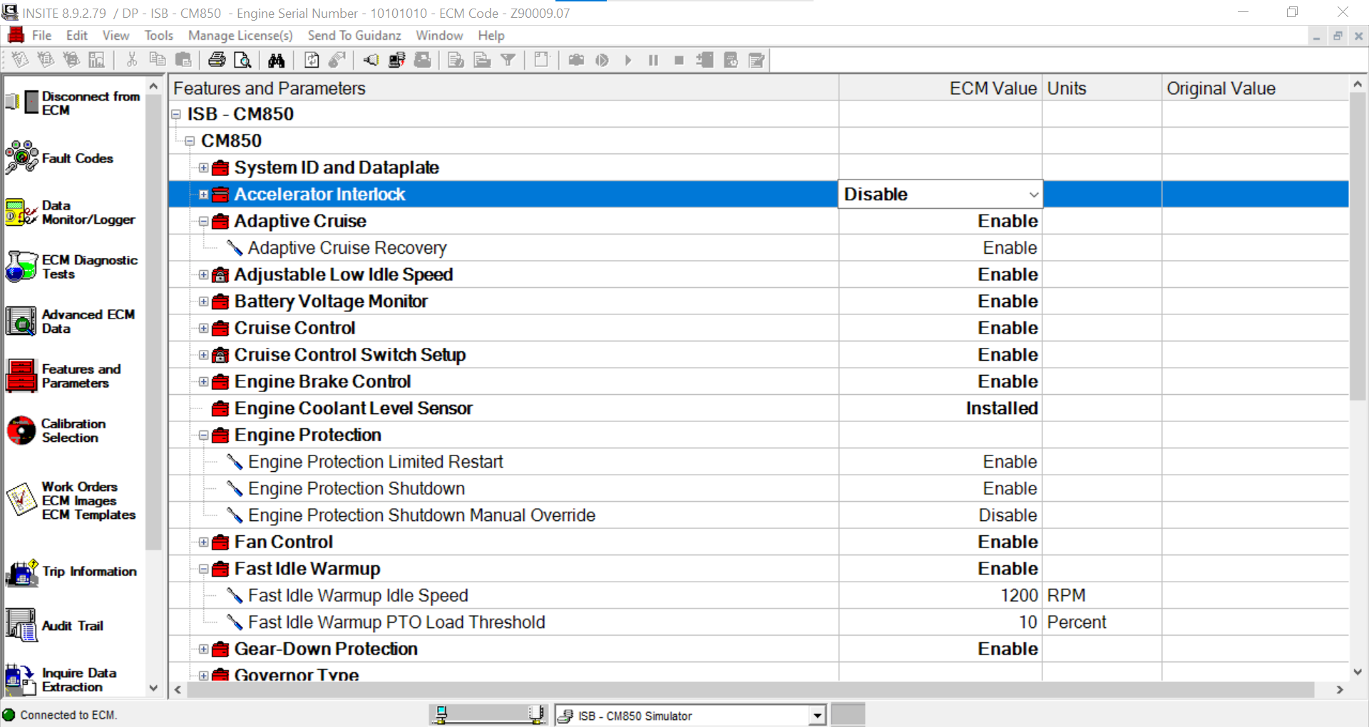 Cummins Insite Engine Diagnostic Software Pro
