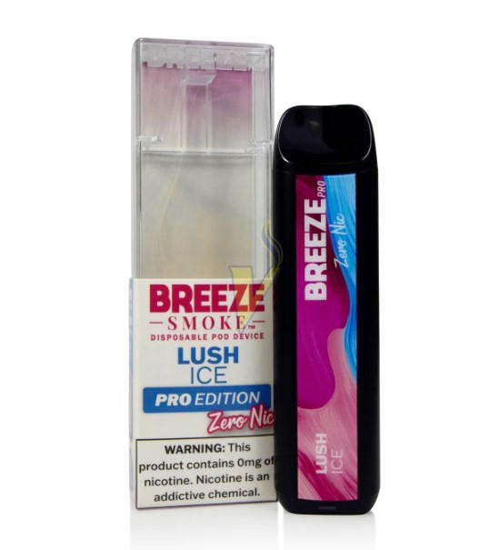 BUY BREEZE SMOKE PRO ZERO NICOTINE DISPOSABLE VAPE ONLINE