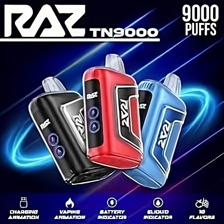A Complete Guide to the RAZ Vape TN9000 Flavors: Unleashing a New Level ...