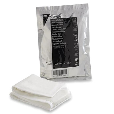 3M™ Quick Step Splint 4" x 30", 10/Box - Alert Services