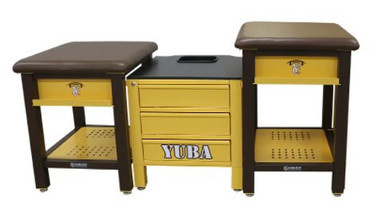 Aluma Elite 2 Seat Taping Station 42"D x 36"/42"H - Alert Services