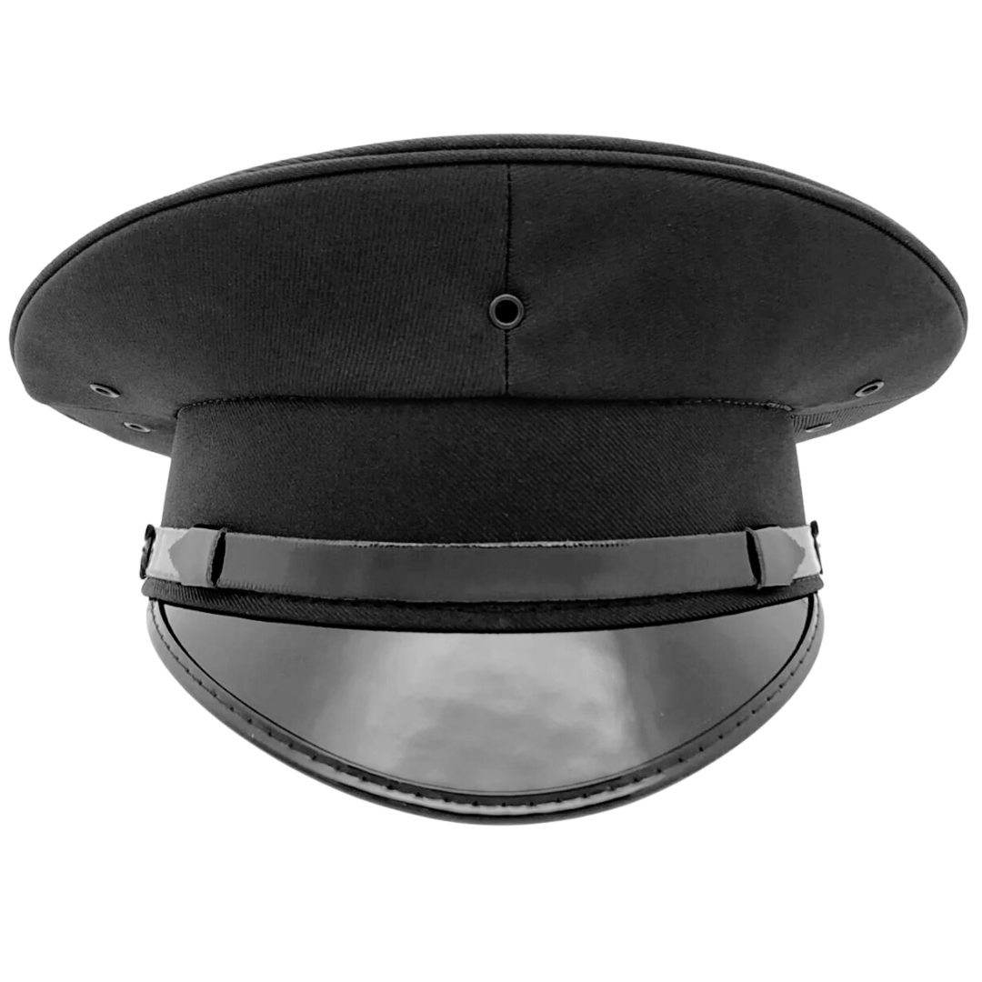 Solid Pershing with New Jersey Short Visor and Overhead Strap