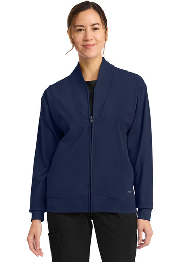 Cherokee Achieve CK353 Women's Zip-Up Scrub Jacket | Scrub Hub KC