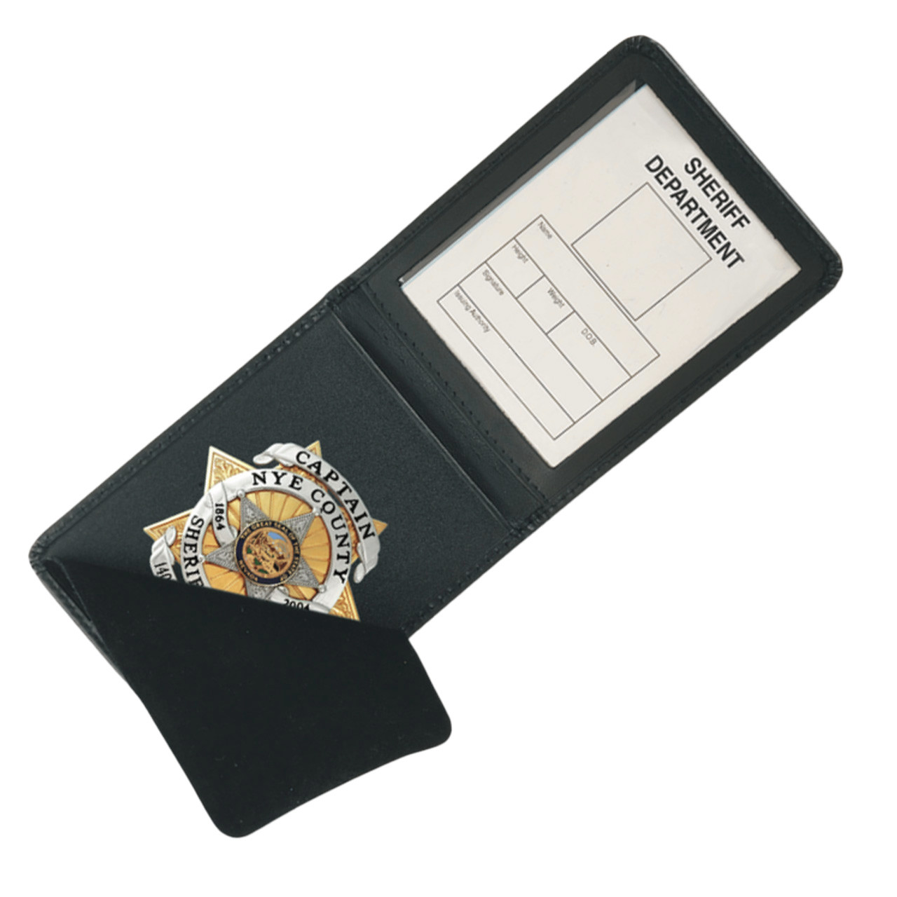 Strong Leather Top Opening Centurion Badge Case at Curtis