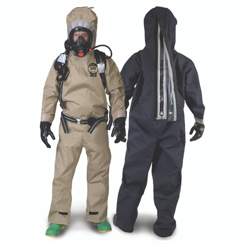 Kappler DuraChem 500 NFPA 1990 (1994) Class 1 & 2 Certified Hazmat/CBRN ...