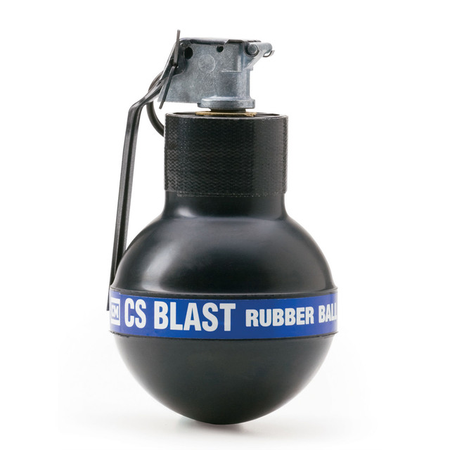 Defense Technology Stinger 60 Caliber Rubber Ball Grenade - Curtis Blue ...