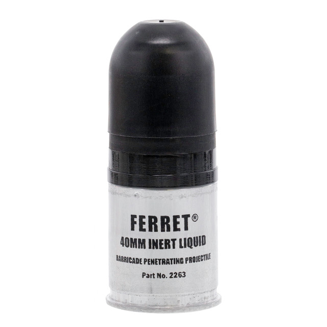 Defense Technology Ferret 40 mm. CS Liquid Barricade Penetrator Round
