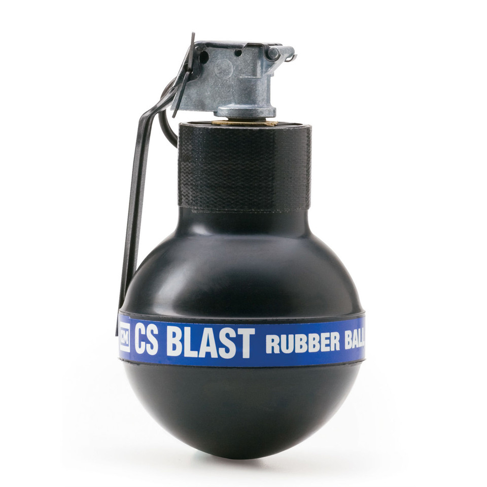Defense Technology Rubber Ball CS Blast Grenade | Curtis