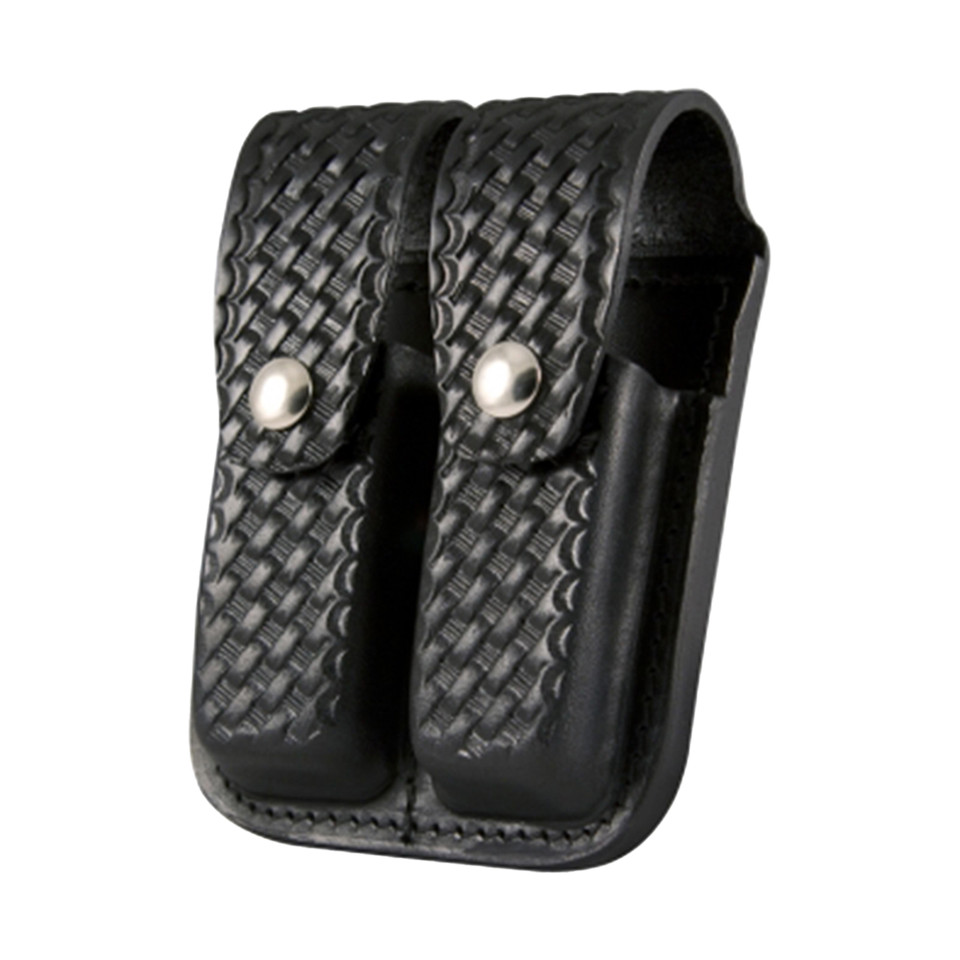Boston Leather Double Mag Holder - 9MM / 40 Cal. | Curtis