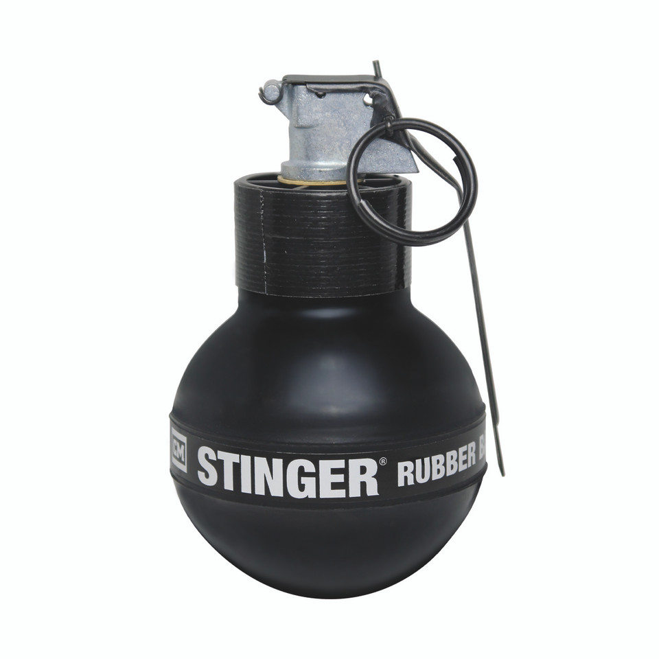 Defense Technology Stinger 60 Caliber Rubber Ball Grenade - Curtis Blue ...