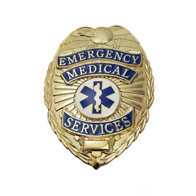 Hero's Pride EMS Gold Shield | Curtis Blue Line