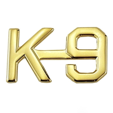 Hero's Pride K9 1/2 in. Die Struck Letters - Curtis Blue Line