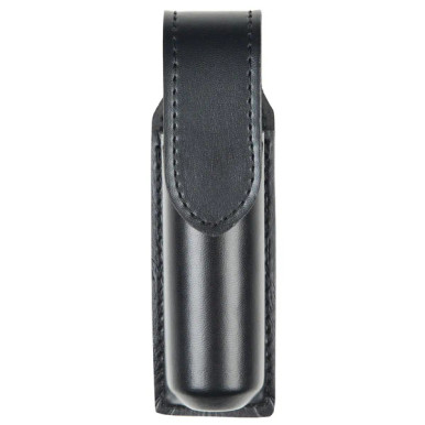 Safariland 38 Plain Black Leather-Look MK-3 OC Holder with Hidden Snap ...