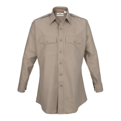 Flying Cross Men's LASD Deputy Sheriff Class A 55/45 Long Sleeve Shirt ...