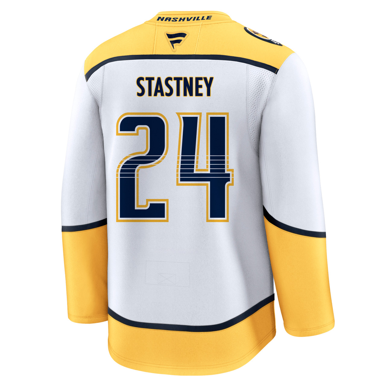 Nashville Predators Fanatics Premium Spencer Stastney Jersey Road/White ...