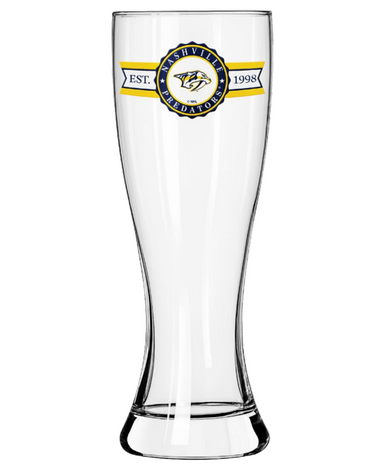 Nashville Predators 23oz Pilsner Glass - Nashville Predators Locker Room