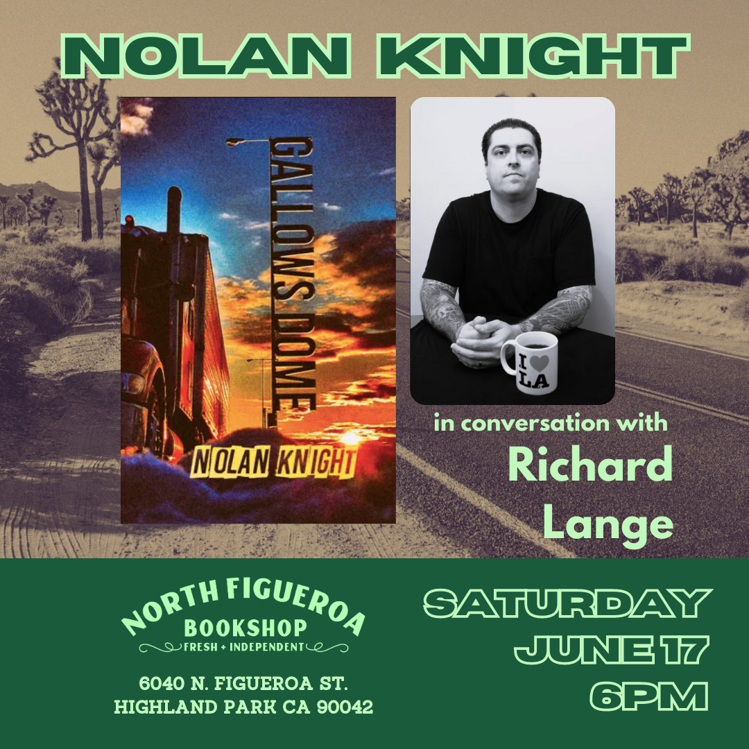 6/17 @ 6pm - GALLOWS DOME Reading and Signing with Nolan Knight - North ...