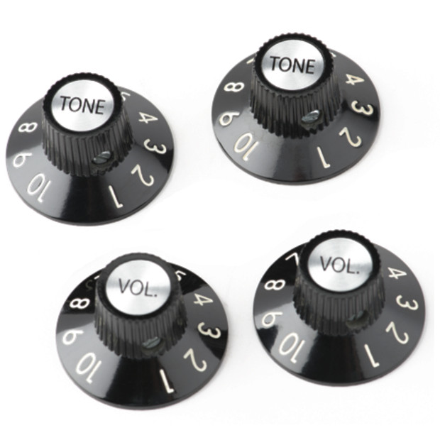 Fender Witch Hat Volume & Tone Knob Set For '72 Telecaster (2 each ...