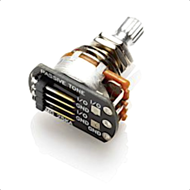 EMG 25K Tone Pot for Active Pickups w/ Solderless Quick Connectors ...