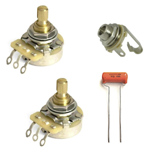 Precision Bass Electronics Kit w/ CTS Pro Pots