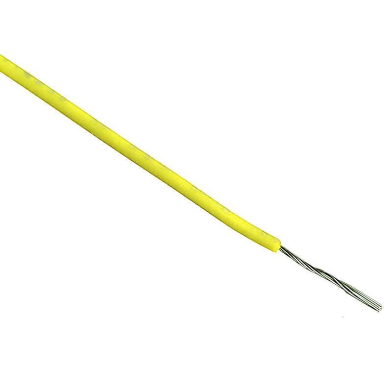 Stranded 22 Gauge Guitar Circuit Wire-Yellow