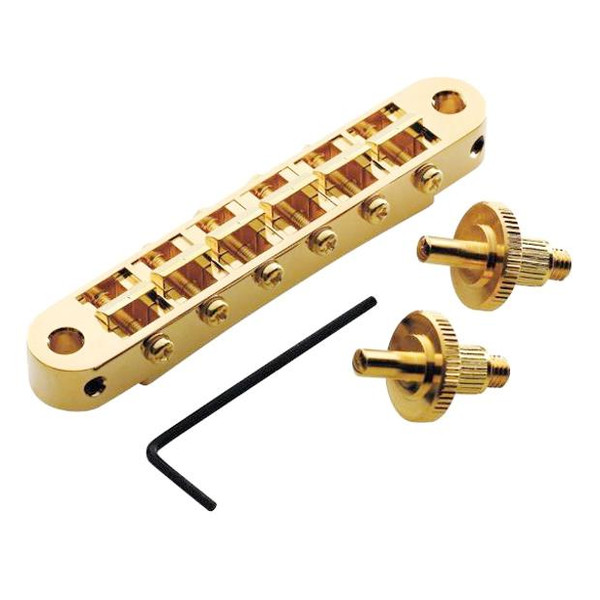TonePros Nashville Tunematic Locking Bridge-Gold