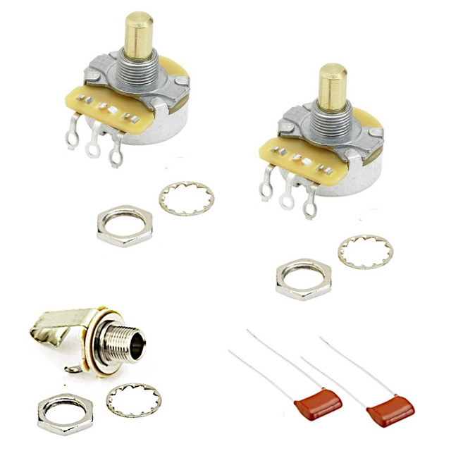 Original Fender® Precision Bass Electronics Parts Kit ...