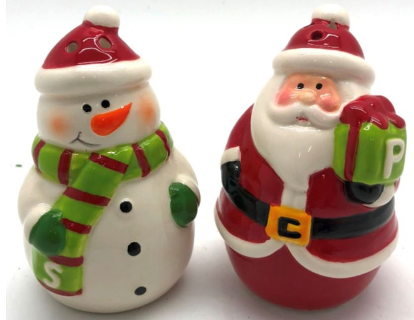 Salt & Pepper - Santa & Snowman - Christmas Magic Makers