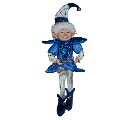43cm Blue Elf - Christmas Magic Makers