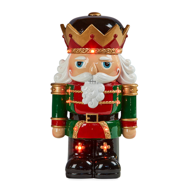 Short Nutcracker LED 30cm - Christmas Magic Makers