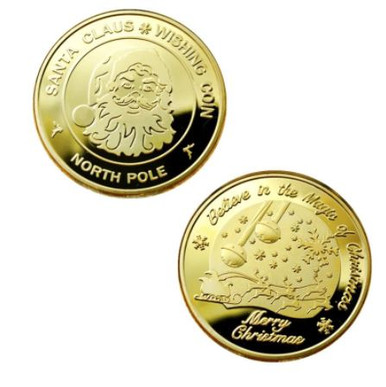 Magical Santa Wishing Coin - Christmas Magic Makers