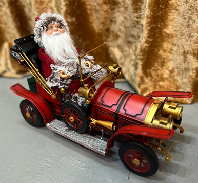 Santa and his Santa-mobile! - Christmas Magic Makers