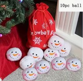 10pc Xmas Snowball Fun Set - Christmas Magic Makers