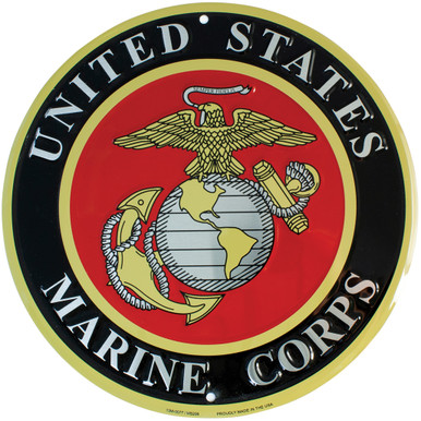Metal Sign - United States Marines Corps