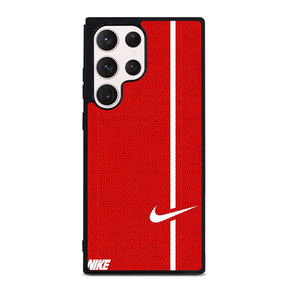 NIKE LOGO RED STRIPE Samsung Galaxy S23 Ultra Case Cover
