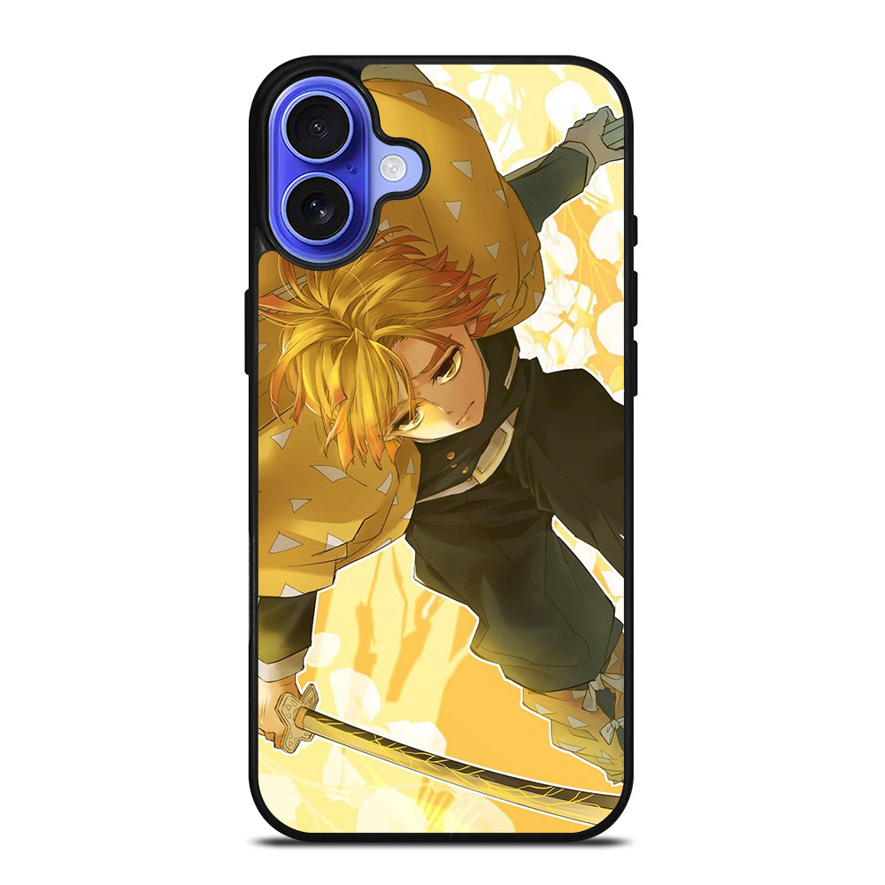 ZENITSU AGATSUMA DEMON SLAYER ANIME 2 iPhone 16 Case Cover