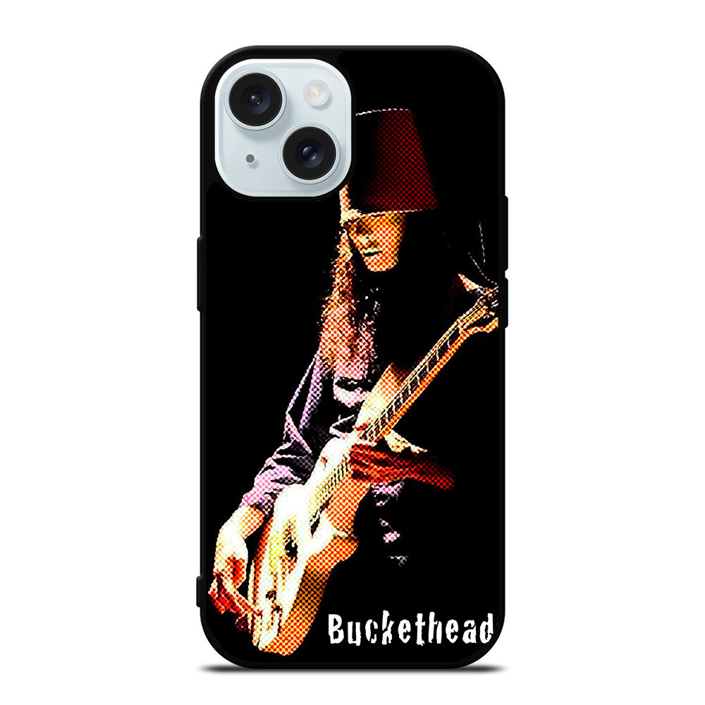 BUCKETHEAD METAL LOGO iPhone 15 Case Cover
