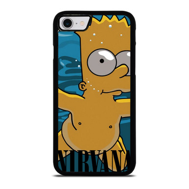 BART SIMPSONS NEVERMIND NIRVANA iPhone SE 2022 Case Cover