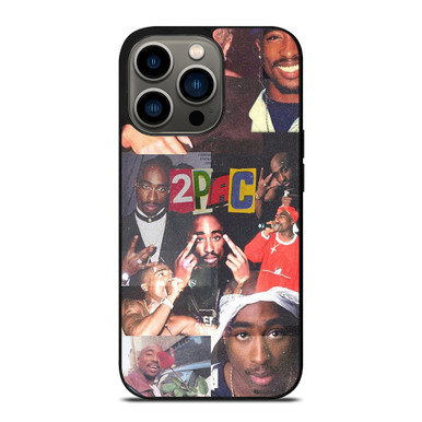 2PAC TUPAC SAKUR RAPPER COLLAGE iPhone 13 Pro Case Cover