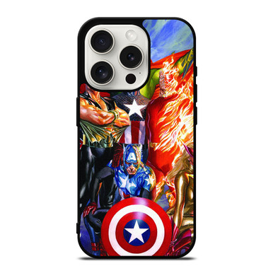 JUSTICE LEAGUE ALEX ROSS iPhone 15 Pro Case Cover