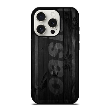 OASIS ROCK BAND WOODEN LOGO iPhone 15 Pro Case Cover