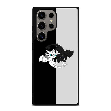 TOOTHLESS AND LIGHT FURY YIN YANG Samsung Galaxy S24 Ultra Case Cover