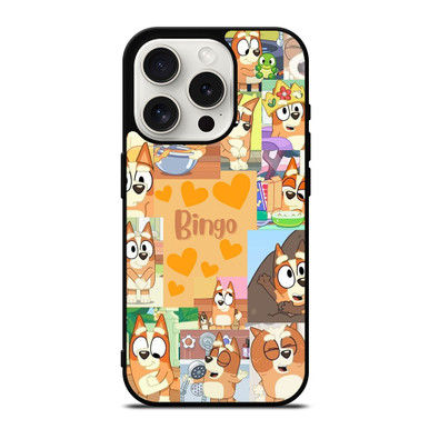 BLUEY BINGO CARTOON SERIES iPhone 15 Pro Case Cover