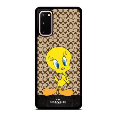 COACH NEW YORK LOGO TWEETY BIRD Samsung Galaxy S20 Case Cover