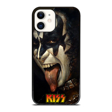GENE SIMMONS TONGUE OUT KISS BAND iPhone 12 Case Cover