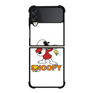 SNOOPY THE PEANUTS DAB STYLE Samsung Galaxy Z Flip 3 Case Cover